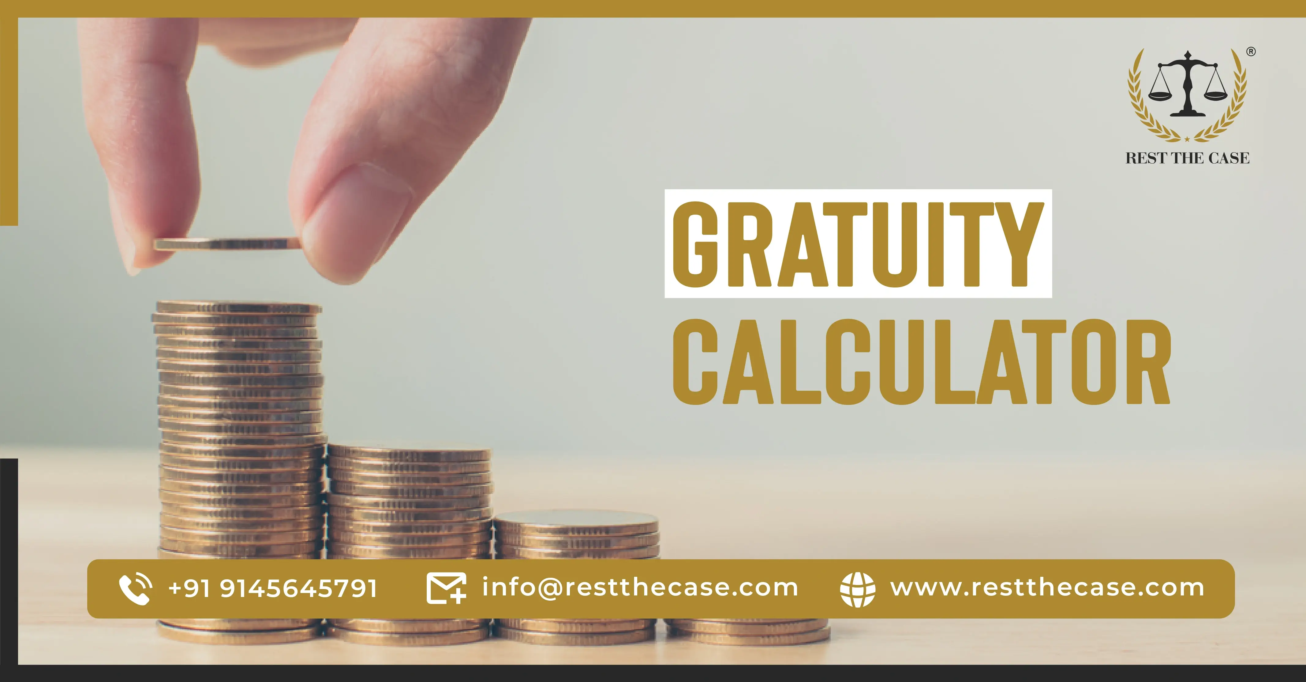 Gratuity Calculator | Calculate Gratuity Payable Online